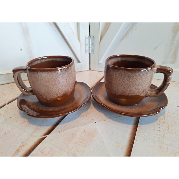 Frankoma | Kitchen | 4 Pc Set Vintage Frankoma Coffee Mugs 5c And ...